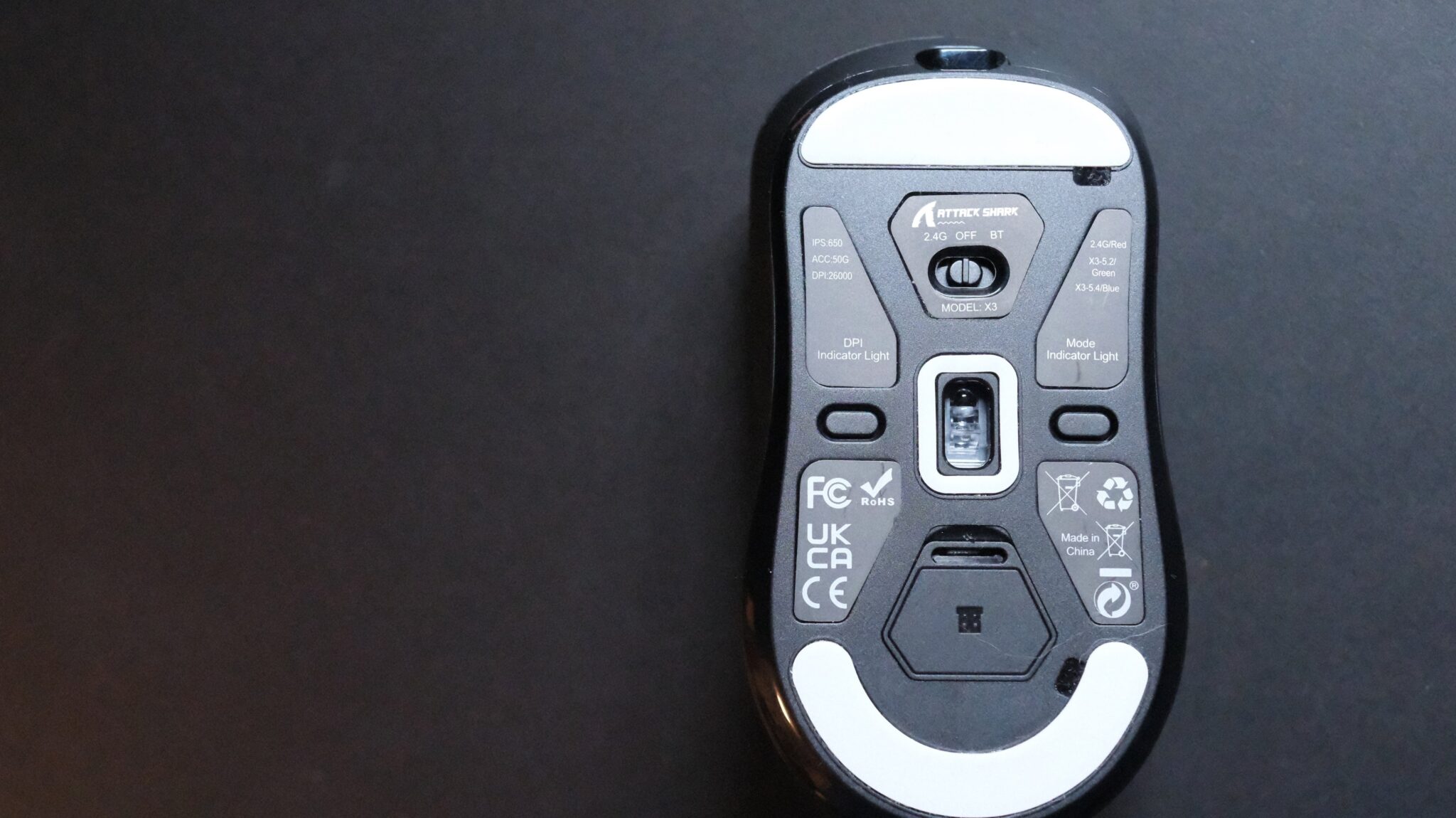 ATTACK SHARK X3！わずか56gのマウス！長時間使っていて疲れない！！