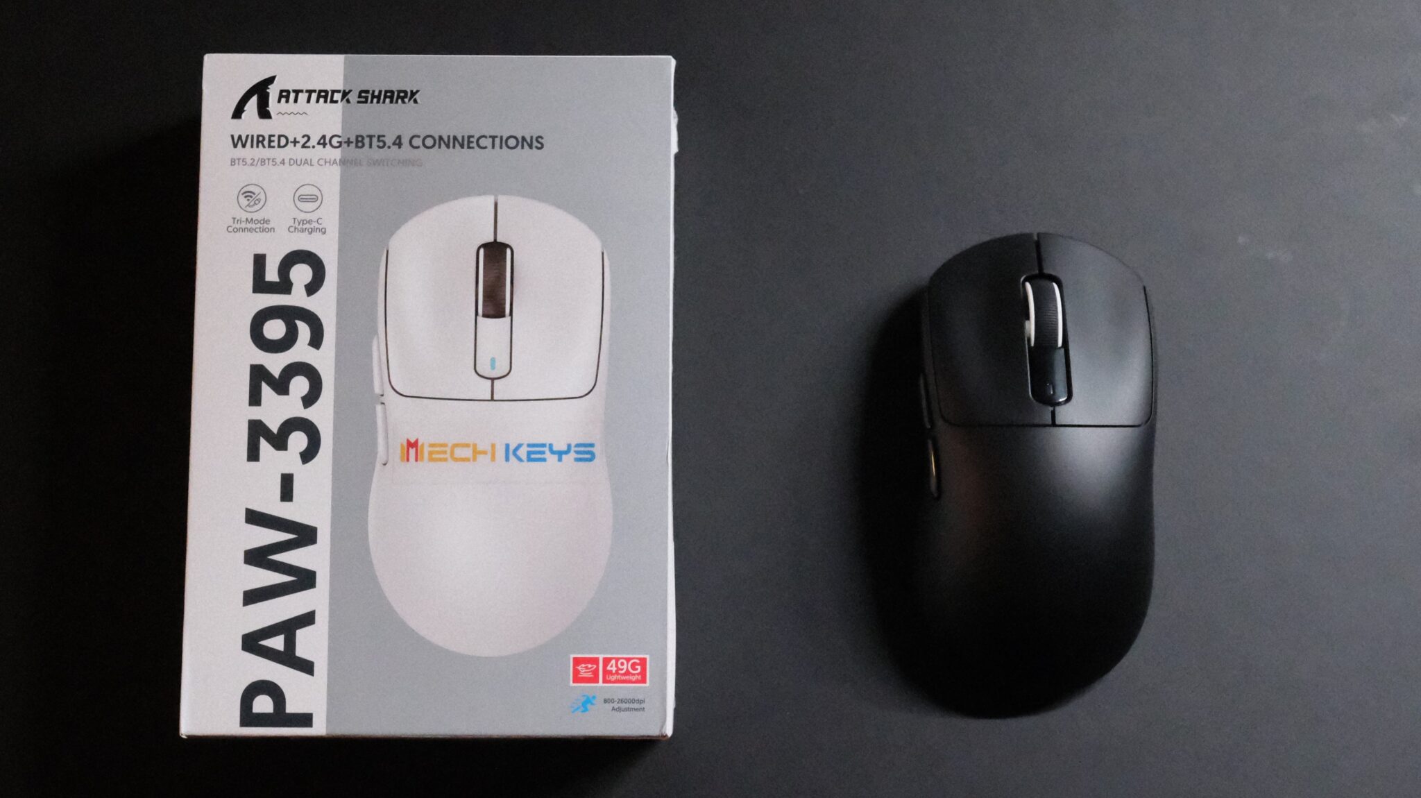 ATTACK SHARK X3！わずか56gのマウス！長時間使っていて疲れない！！